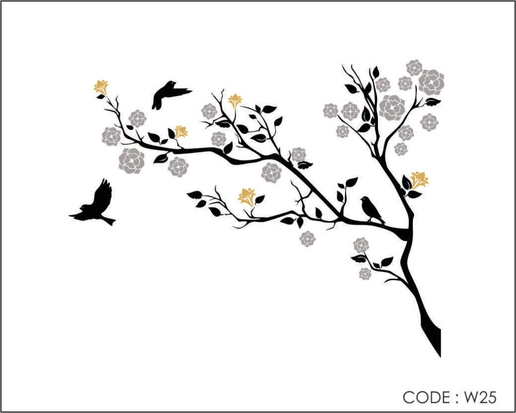 Branch & Birds 3 – Africa Sandblast